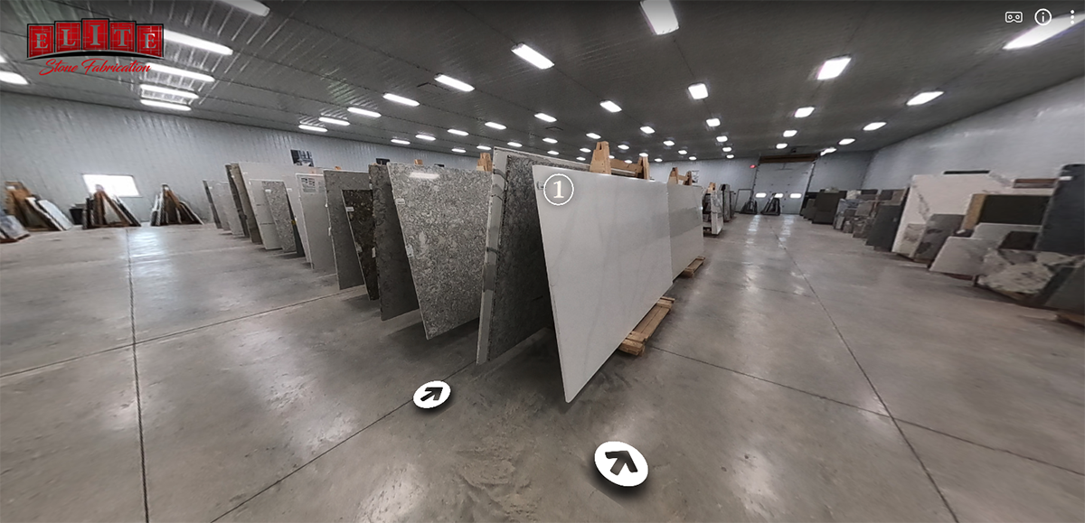 Stunning Natural Stone Slab Custom Desks by Elite Stone - Elite Stone ...