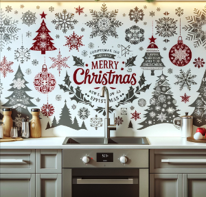 Decorating your countertop, island, and backsplash for the holidays ...